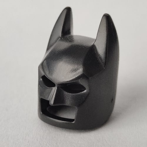 LEGO PART 10113 Mask, Batman Cowl [Plain] | Rebrickable - Build with LEGO