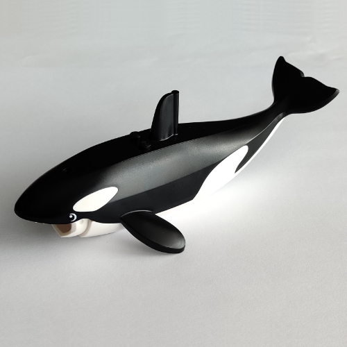 LEGO PART 102304pr0001 Animal, Killer Whale / Orca with White Bottom ...