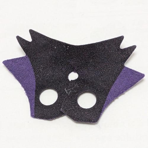 LEGO PART 103931 Neckwear Cape Collar, Pointed with 2 Dark Purple and 4 ...