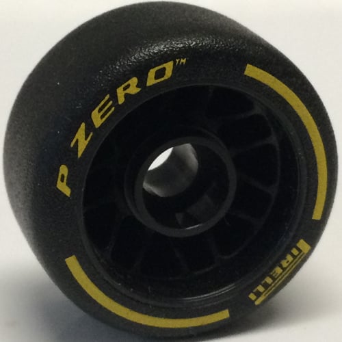 LEGO PART 105162pr0001 Wheel Rim 24 x 13.4 with Black Slick Tyre with ...