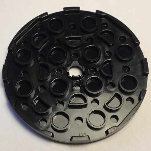 LEGO PART 11213 Plate Round 6 x 6 with Hole | Rebrickable - Build with LEGO