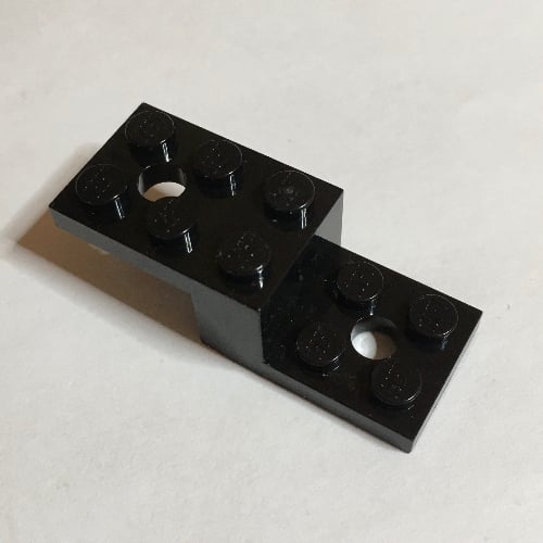 LEGO PART 11215 Bracket 5 x 2 x 1 1/3 with Holes, Pin Bottom ...