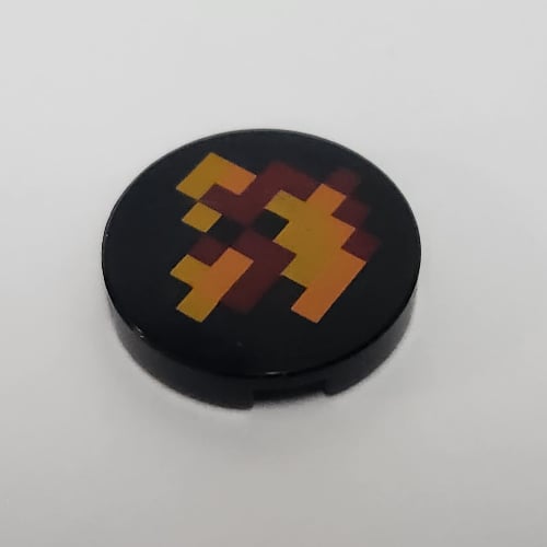 LEGO PART 14769pr0008 Tile Round 2 x 2 with Bottom Stud Holder with ...