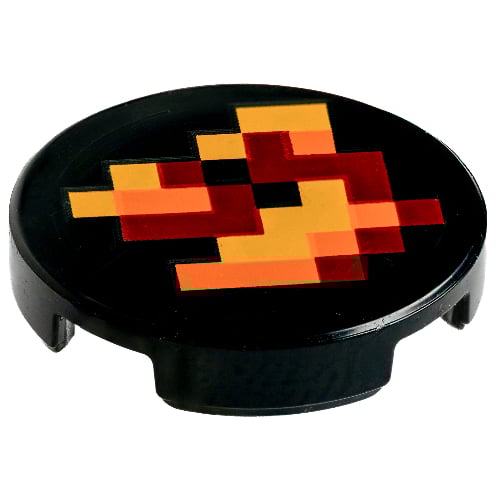 LEGO PART 14769pr1288 Tile Round 2 x 2 with Bottom Stud Holder ...