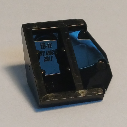 LEGO PART 1762pr0002 Slope 33° 2 x 2 Double / Inverted with Orange ...