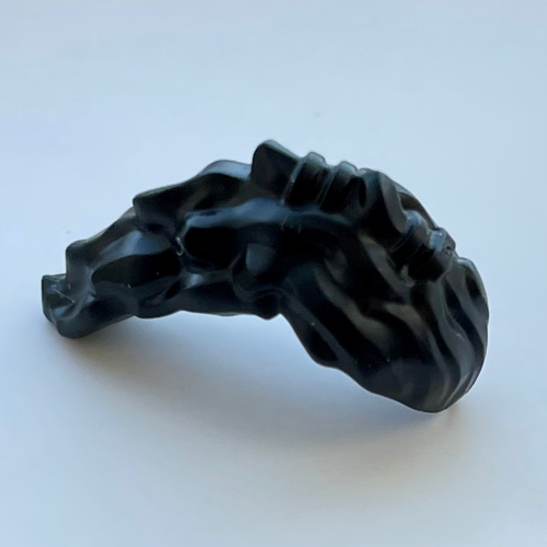 LEGO PART 18166 Hair Long Mullet with Banded Top Knot (Hunter Orc ...