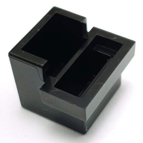 LEGO PART 19727 Minifig Head Special, Cube with Rear Ledge [Plain ...