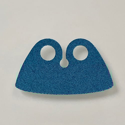 LEGO PART 20551pr0001 Neckwear Cape Collar, High Rounded with Dark ...