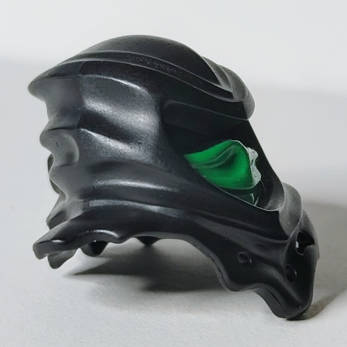 LEGO PART 20565pr0001 Wrap with Jagged Shoulders with Green Face Mask ...