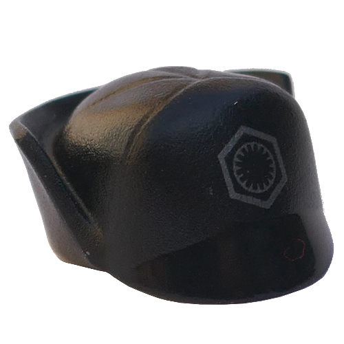 LEGO PART 20954pr0002 Hat, Cap, First Order Officer with Silver First ...