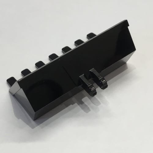 LEGO PART 21709 Construction Vehicle Bucket 3 x 6 with 7 Hinge Teeth ...