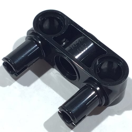 LEGO PART 2393 Technic Pin Connector Hub Perpendicular 3L with 2 Pins ...
