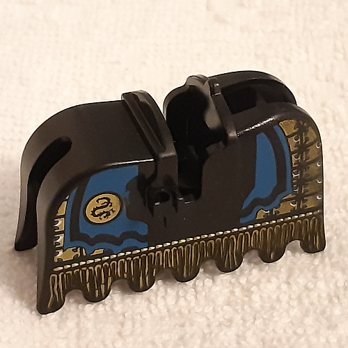 LEGO PART 2490pr0012 Animal / Creature Accessory, Horse Barding with ...
