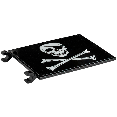 LEGO PART 2525 Flag 6 x 4 with O-Clips | Rebrickable - Build with LEGO