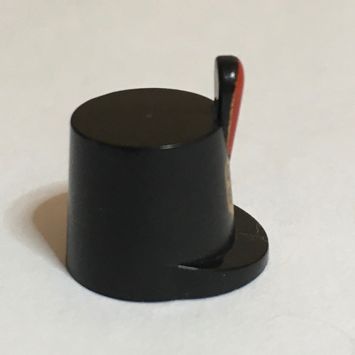 LEGO PART 2545pr0001 Hat / Imperial Guard Shako with Red Plume and Gold ...