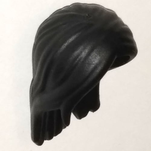 LEGO PART 28321 Hair Long, Parted in Front and Swept Back Over ...