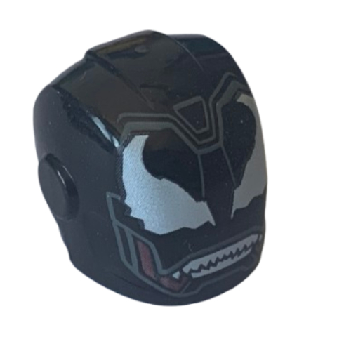 LEGO PART 28631pr0004 Helmet with Armor Plates and Ear Protectors with ...