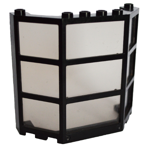 LEGO PART 30185c01 Window Bay 3 x 8 x 6 with Trans-Brown Glass ...