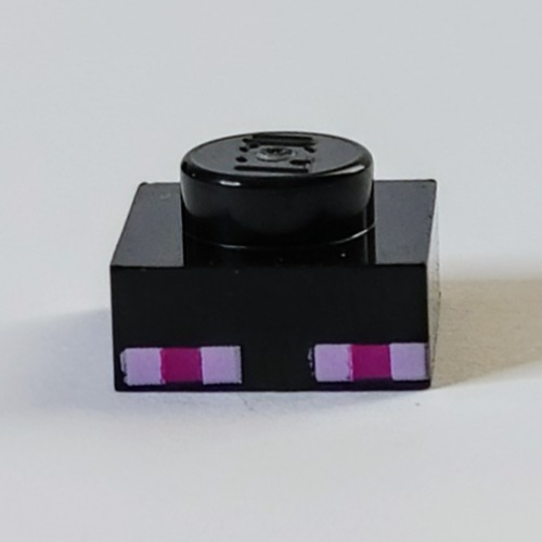 LEGO PART 3024pr0009 Plate 1 x 1 with 4 Light Purple and 2 Purple ...