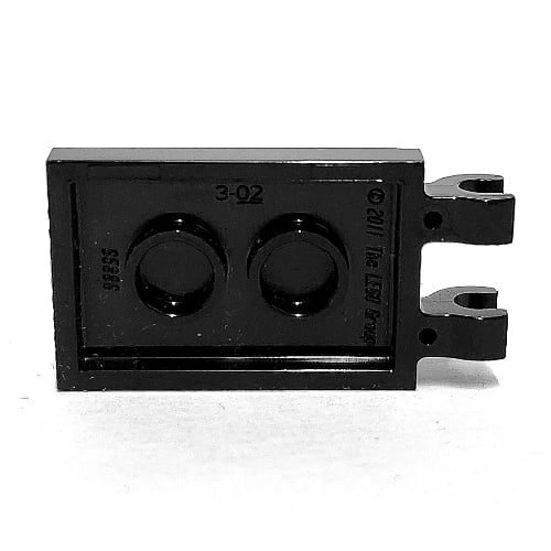 LEGO PART 30350bpr0015 Tile Special 2 x 3 with 2 Clips [Thick Open O ...