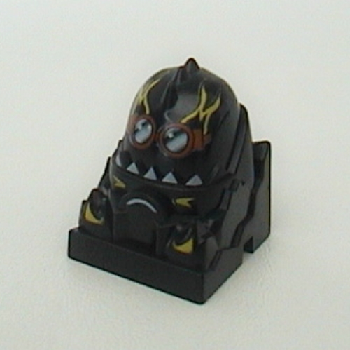 LEGO PART 30598pr0006 Racer Driver Head, Brick Special 2 x 2 Round ...