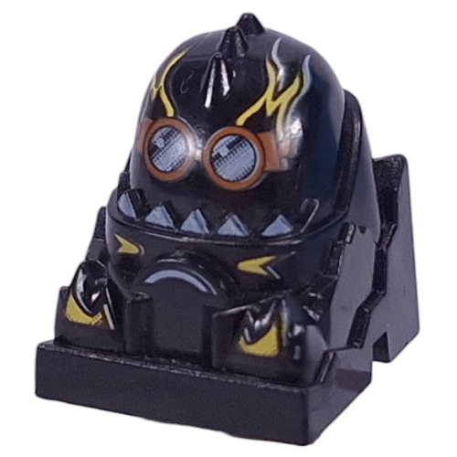 LEGO PART 30598pr0006 Racer Driver Head, Brick Special 2 x 2 Round ...
