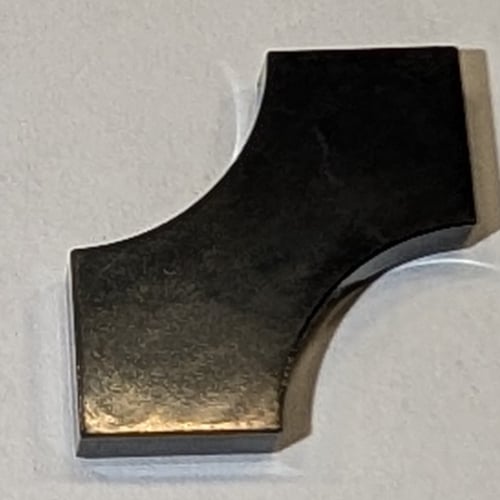 LEGO PART 3396 Tile Special 2 x 2 with 2 Quarter Round Cutouts ...