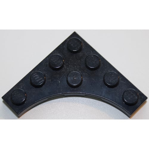 LEGO PART 35044 Plate Special 4 x 4 with 3 x 3 Quarter Round Cutout ...