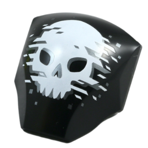 LEGO PART 3524pr0006 Slope Curved 4 x 5 x 1 2/3 with Facial Sculpture ...