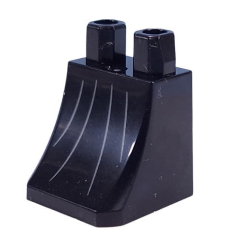 LEGO PART 36036pr9985 Hips and Legs Under Dress/Robe with Silver Lines ...