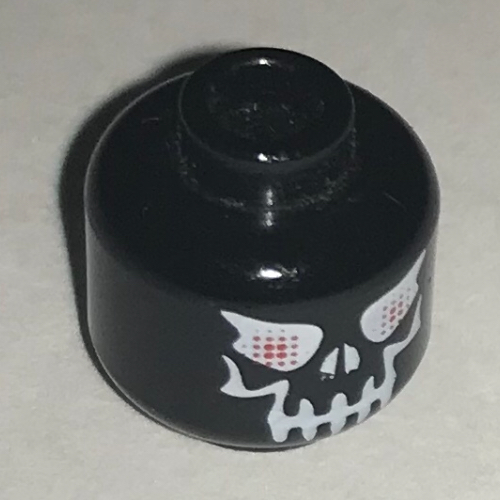 LEGO PART 3626bpr9998 Minifig Head Alpha Team Ogel Minion, Skull Evil ...