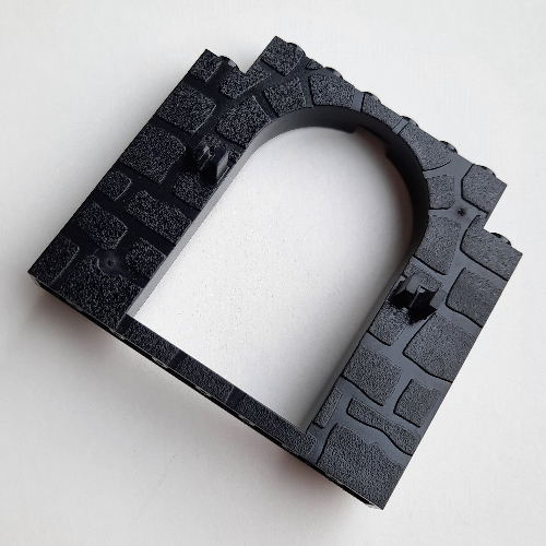 LEGO PART 40242 Door Frame 1 x 8 x 6 with Moulded Stone Print and Clips ...