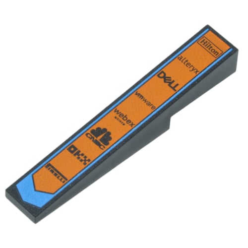 LEGO PART 4569pr0001 Brick Sloped 1 x 6 x 1 with 1 x 2 x 1/3 Cutout ...