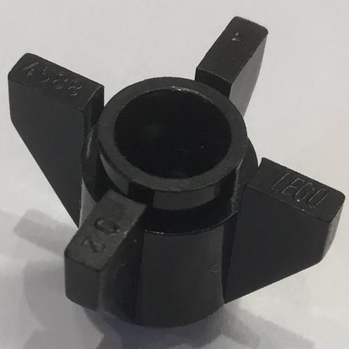 LEGO PART 4588 Brick Round 1 x 1 with Fins, Open Stud | Rebrickable ...