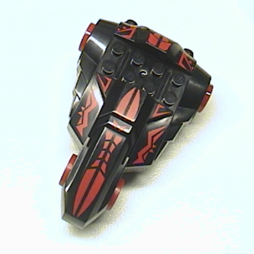 LEGO PART 47477c01pr0004 Large Figure Torso with Vladek Print (Series 1 ...