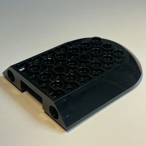 LEGO PART 5123 Aircraft Fuselage Curved Forward 6 x 8 Bottom with 2 Pin ...