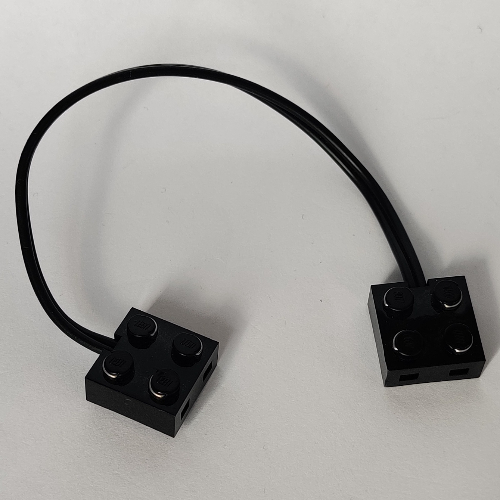 LEGO PART 5306bc020 Wire with Brick 2 x 2 x 2/3 Pair, 20L | Rebrickable ...