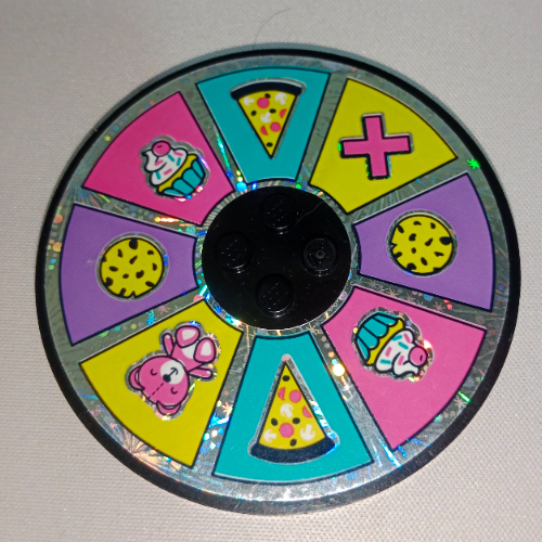 LEGO PART 6177b Plate Special Round 8 x 8 with 2 x 2 Center Studs with ...