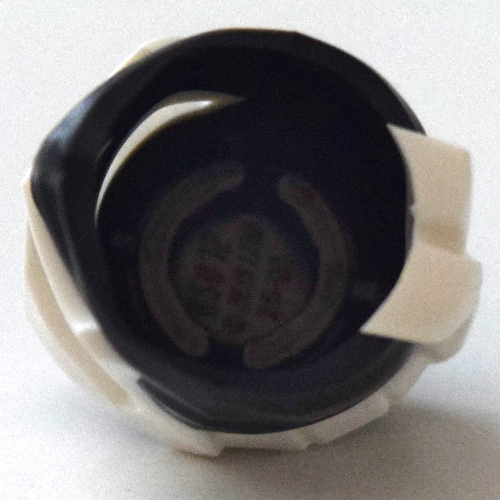 LEGO PART 65072pat0001pr0004 Wrap with Angular Mask White, and Medium ...