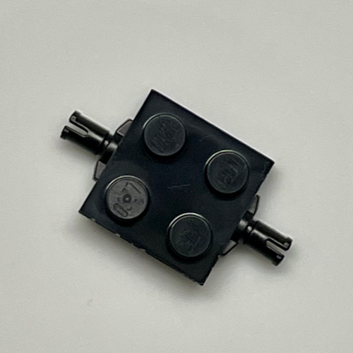 LEGO PART 67687 Plate Special 2 x 2 with Wheel Holders with Cross ...