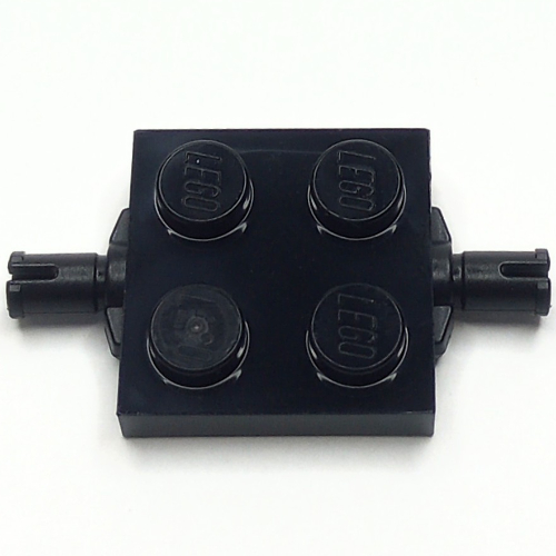 LEGO PART 67687 Plate Special 2 x 2 with Wheel Holders with Cross ...