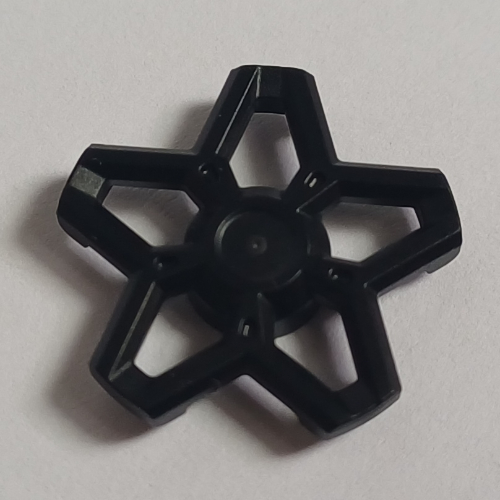 LEGO PART 6825a Wheel Covers 5 Spoke, No Rim | Rebrickable - Build with ...