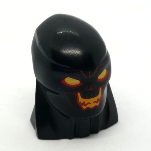 LEGO PART 69859pr0002 Large Figure Head, Alien Deviant with Yellow Eyes ...