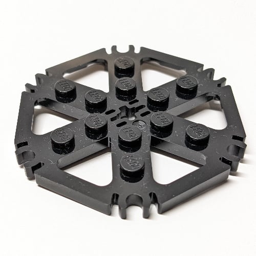 LEGO PART 69984 Technic Plate Rotor 6 Blade with Clip Ends Connected ...
