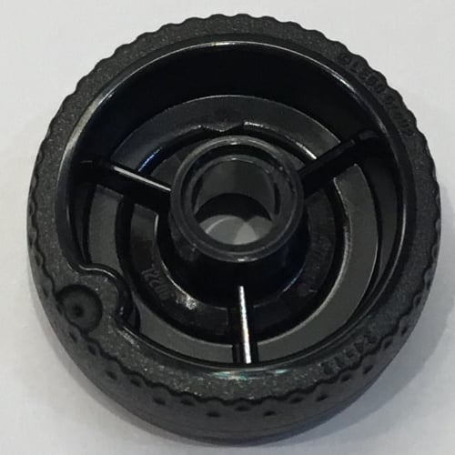LEGO PART 72206 Wheel Rim 24 x 12 with Black Tyre | Rebrickable - Build ...