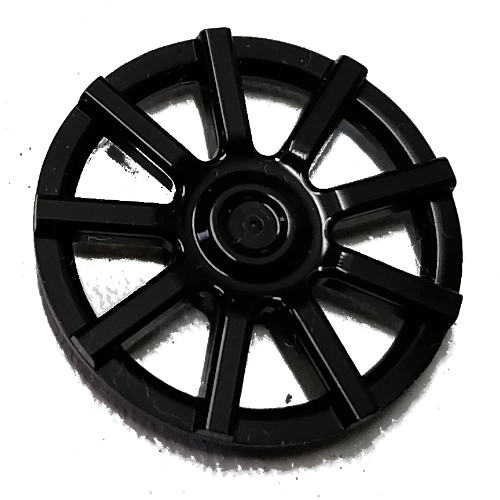 LEGO PART 72210b Wheel Cover 9 Spoke - for Wheel 72206 | Rebrickable ...