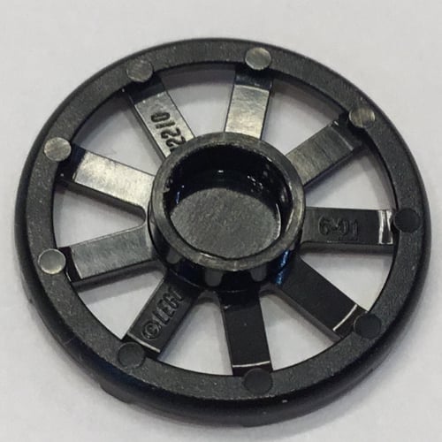 LEGO PART 72210b Wheel Cover 9 Spoke - for Wheel 72206 | Rebrickable ...