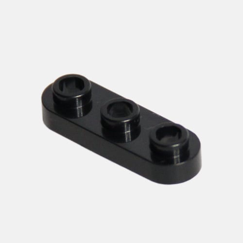 LEGO PART 77850 Plate Special 1 x 3 Rounded with 3 Open Studs ...