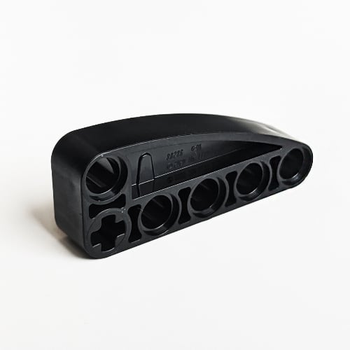 LEGO PART 80286 Technic Beam 2 x 5 L-Shape with Quarter Ellipse Thick ...