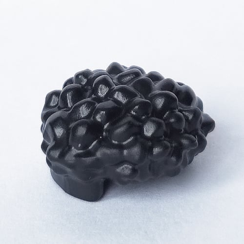 LEGO PART 80682 Hair Coiled, Straight Sides | Rebrickable - Build with LEGO